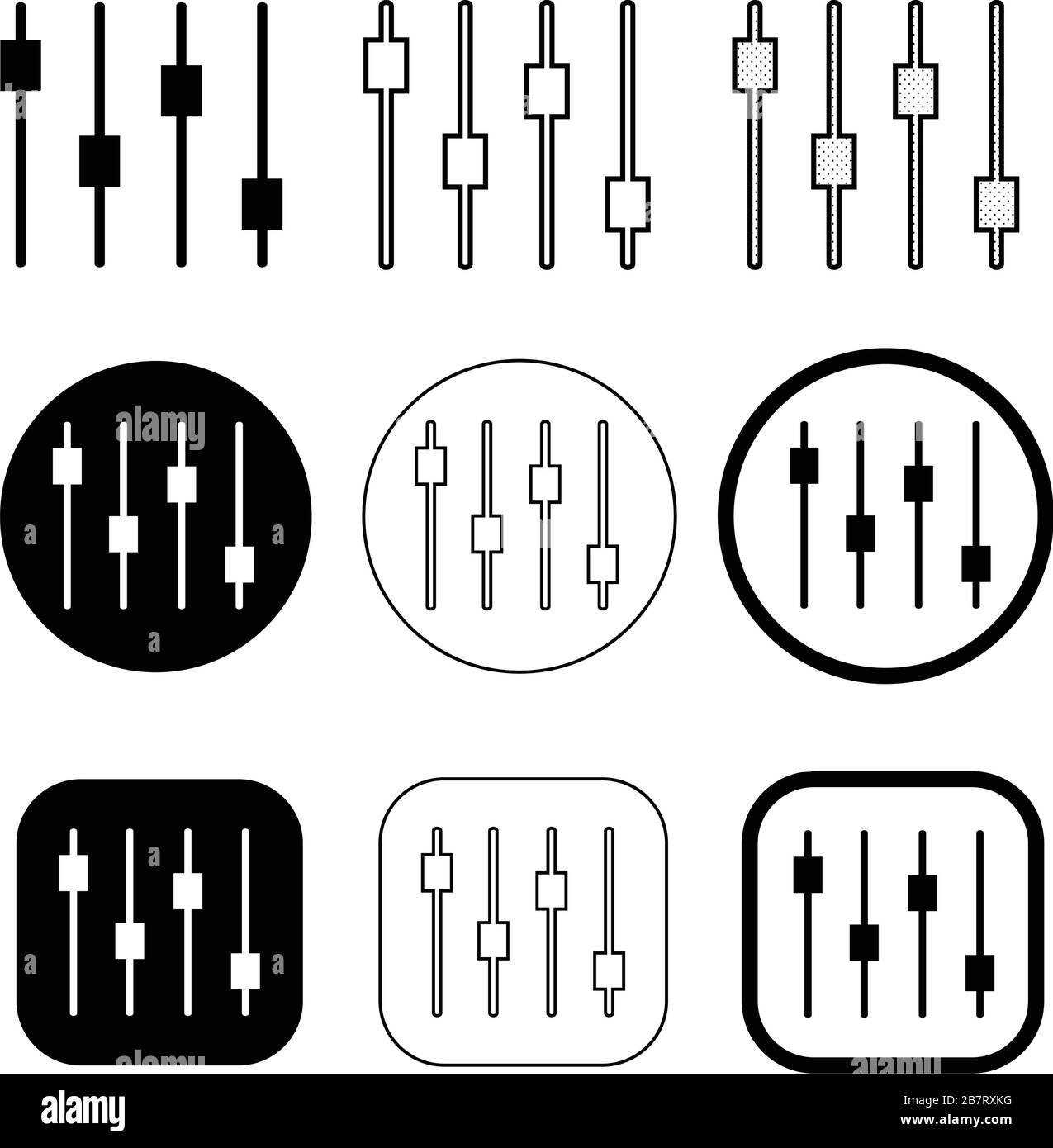 Simple control icon sign design Stock Vector Image & Art - Alamy