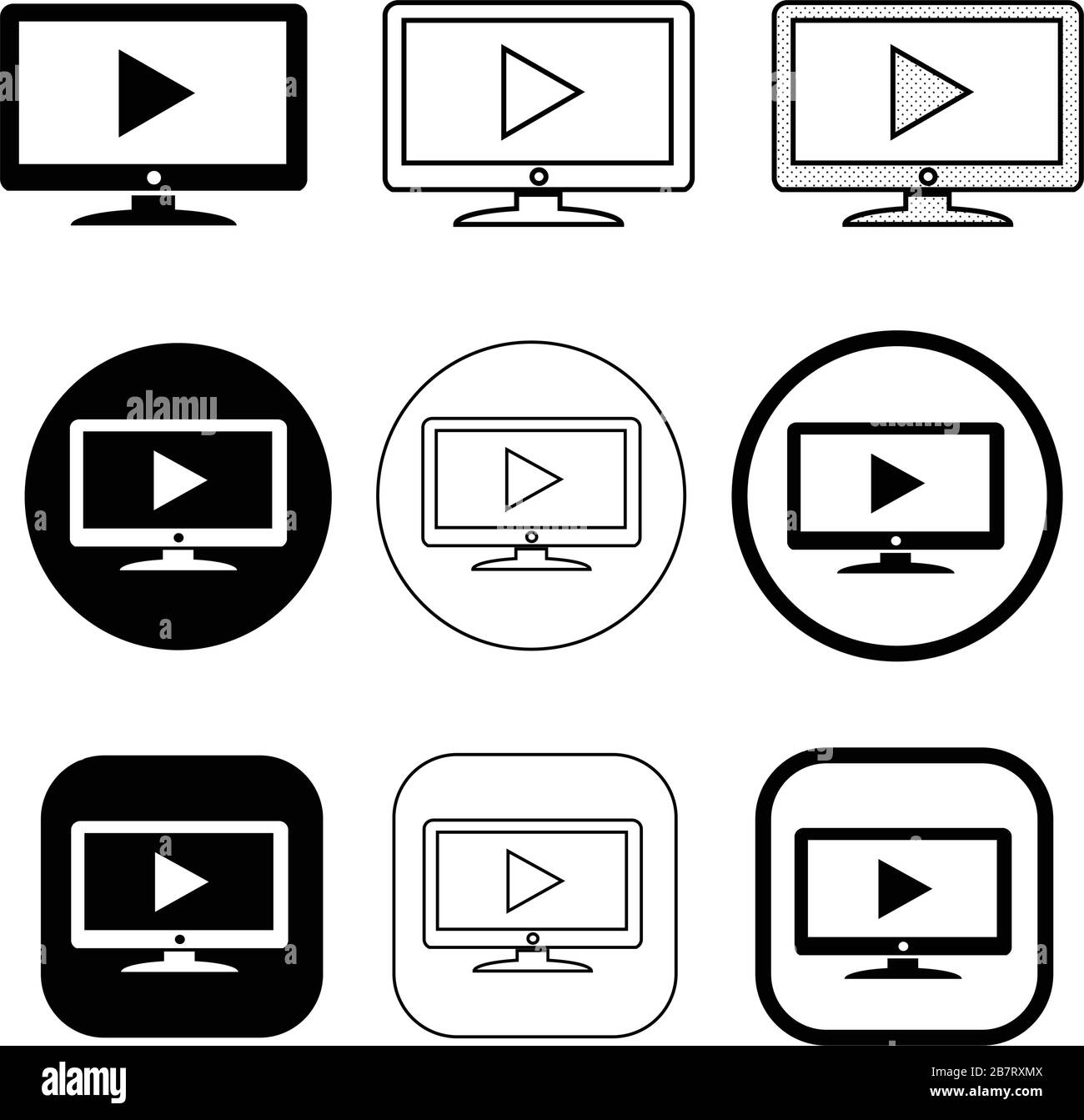 Simple tv icon sign design Stock Vector Image & Art - Alamy