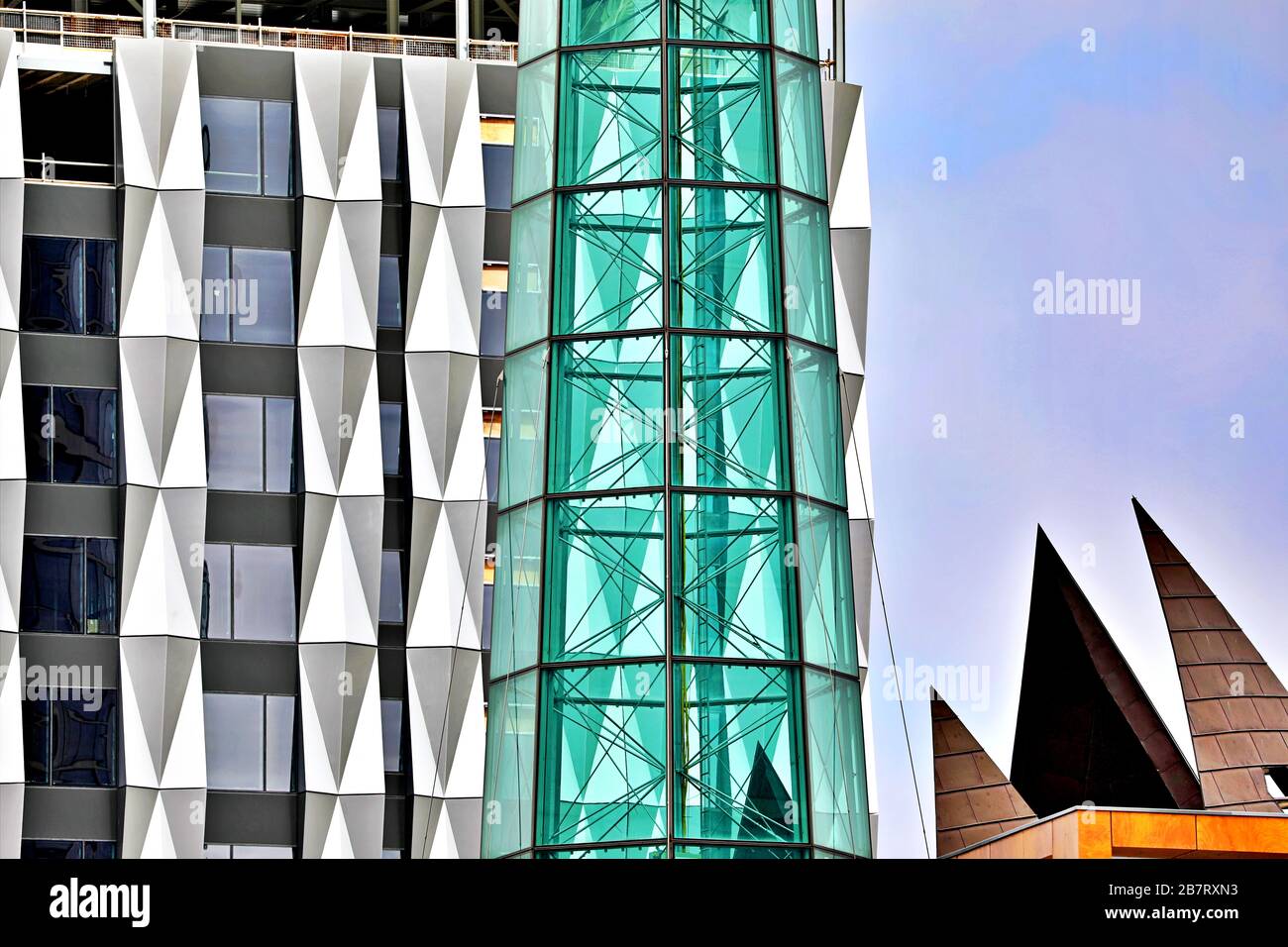 hyper modern architecture Stock Photo - Alamy