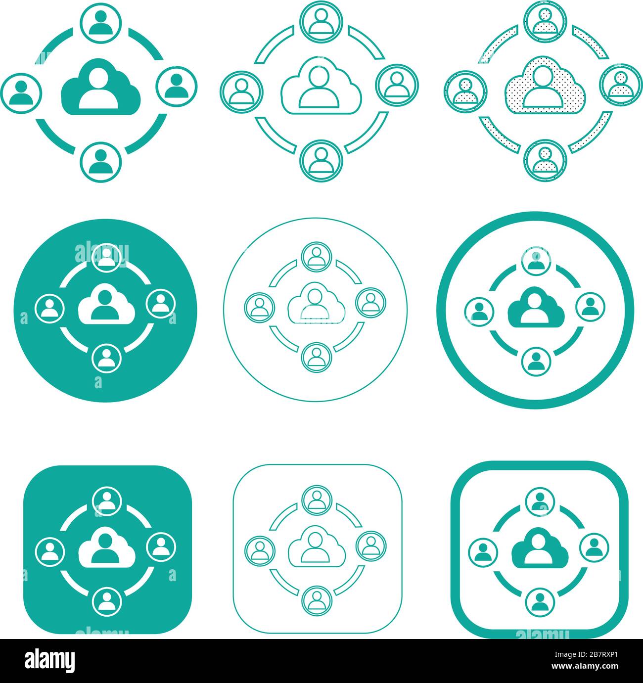 Simple people network icon sign design Stock Vector Image & Art - Alamy