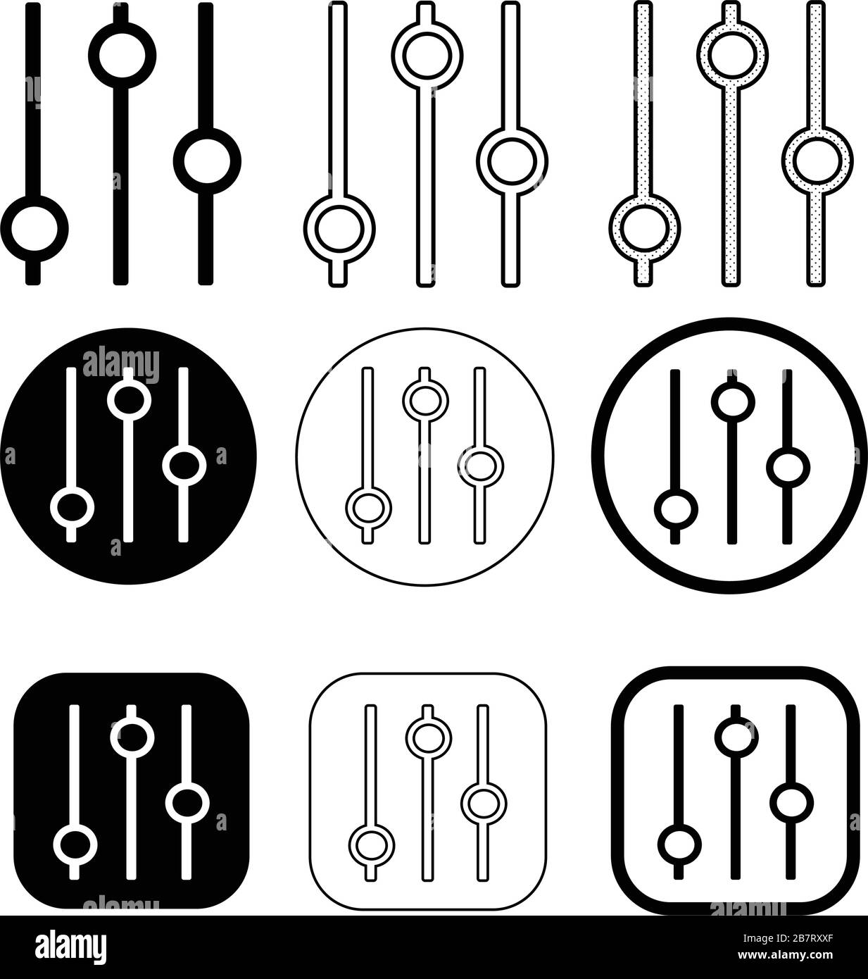 Simple control icon sign design Stock Vector Image & Art - Alamy