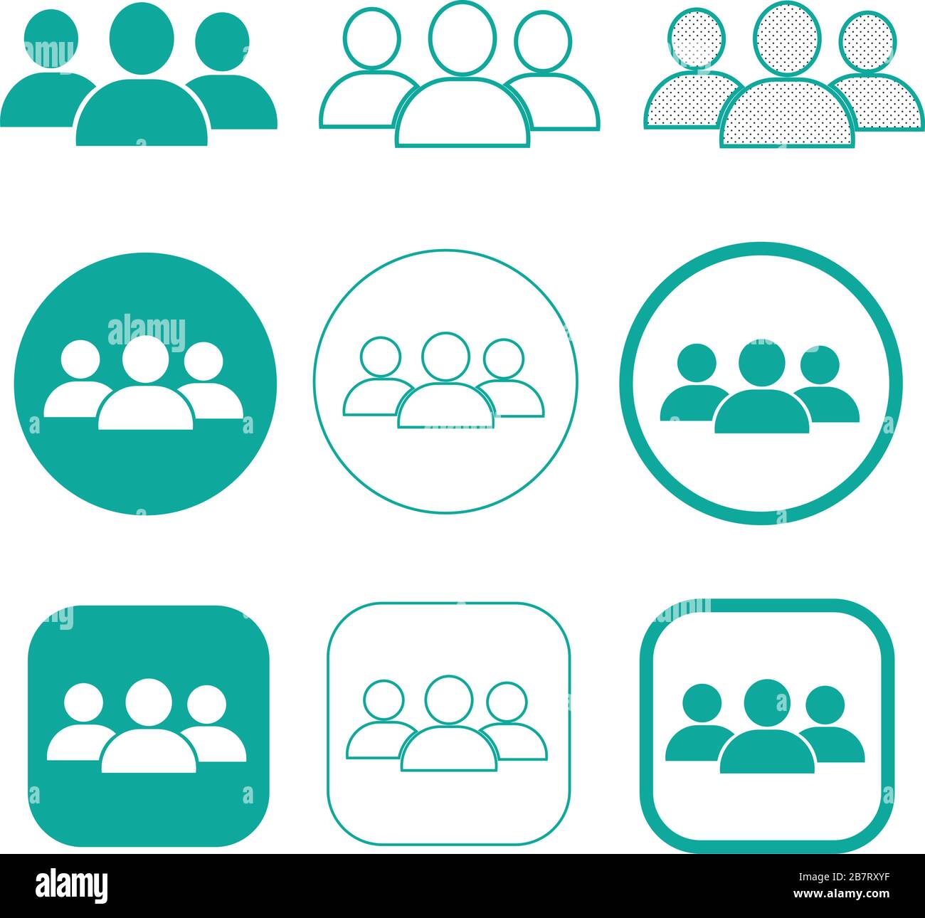 Simple people network icon sign design Stock Vector Image & Art - Alamy