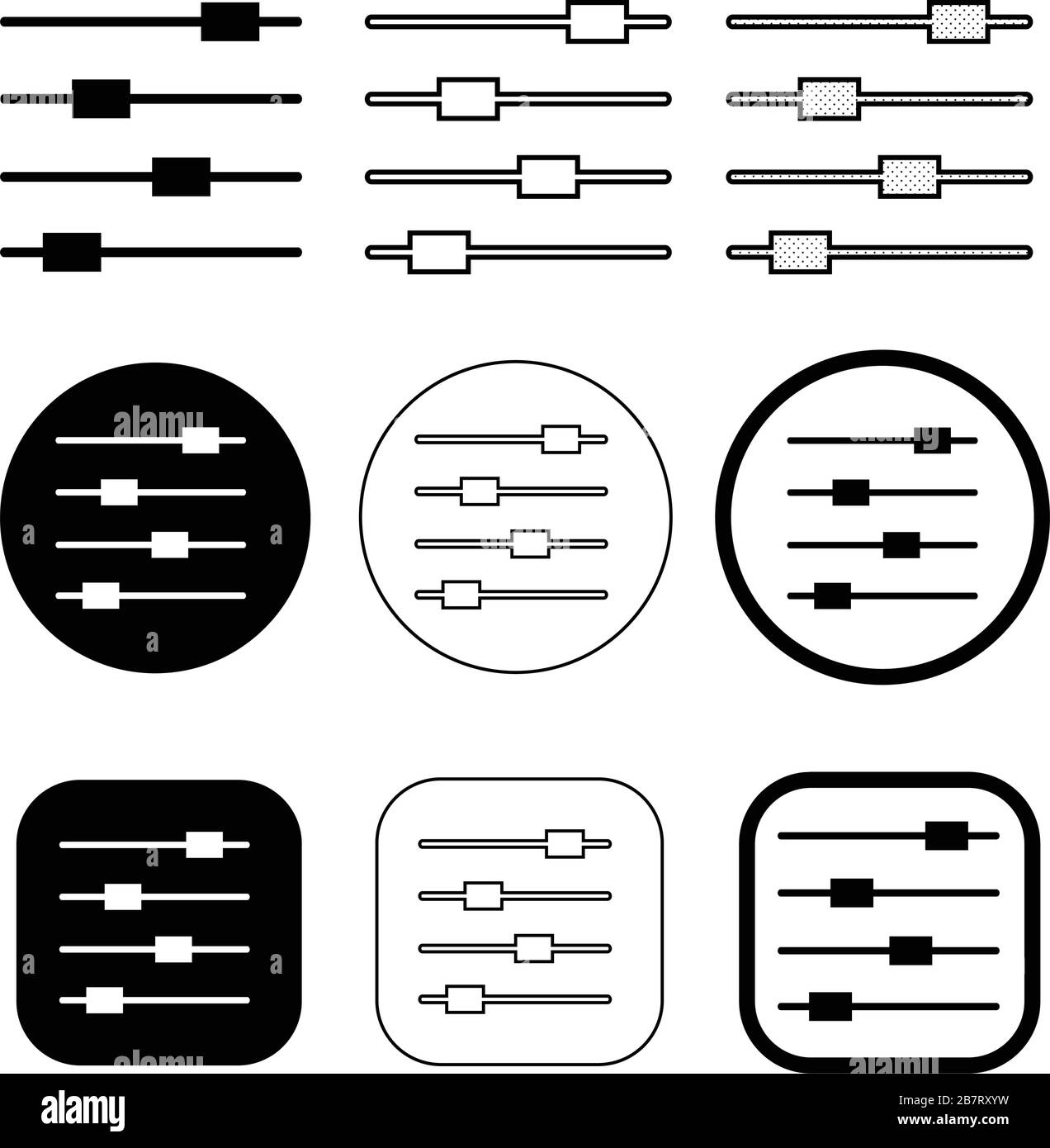 Simple control icon sign design Stock Vector Image & Art - Alamy