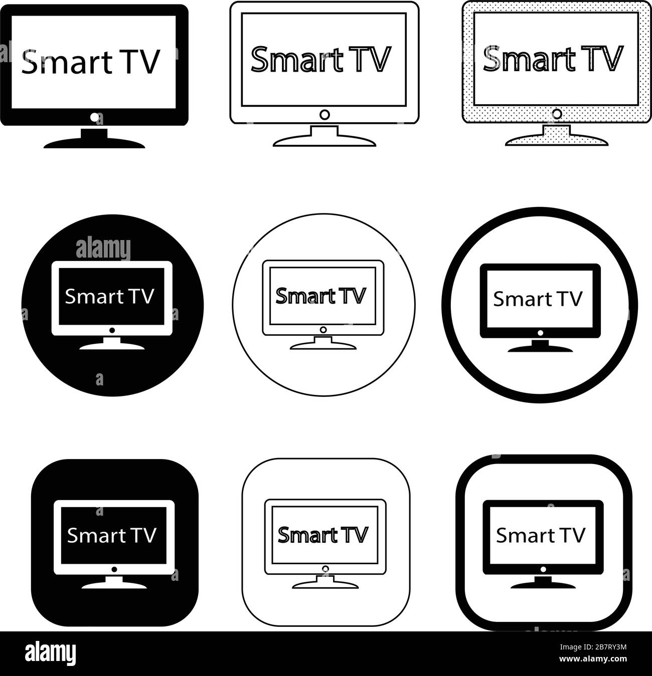 Simple tv icon sign design Stock Vector Image & Art - Alamy
