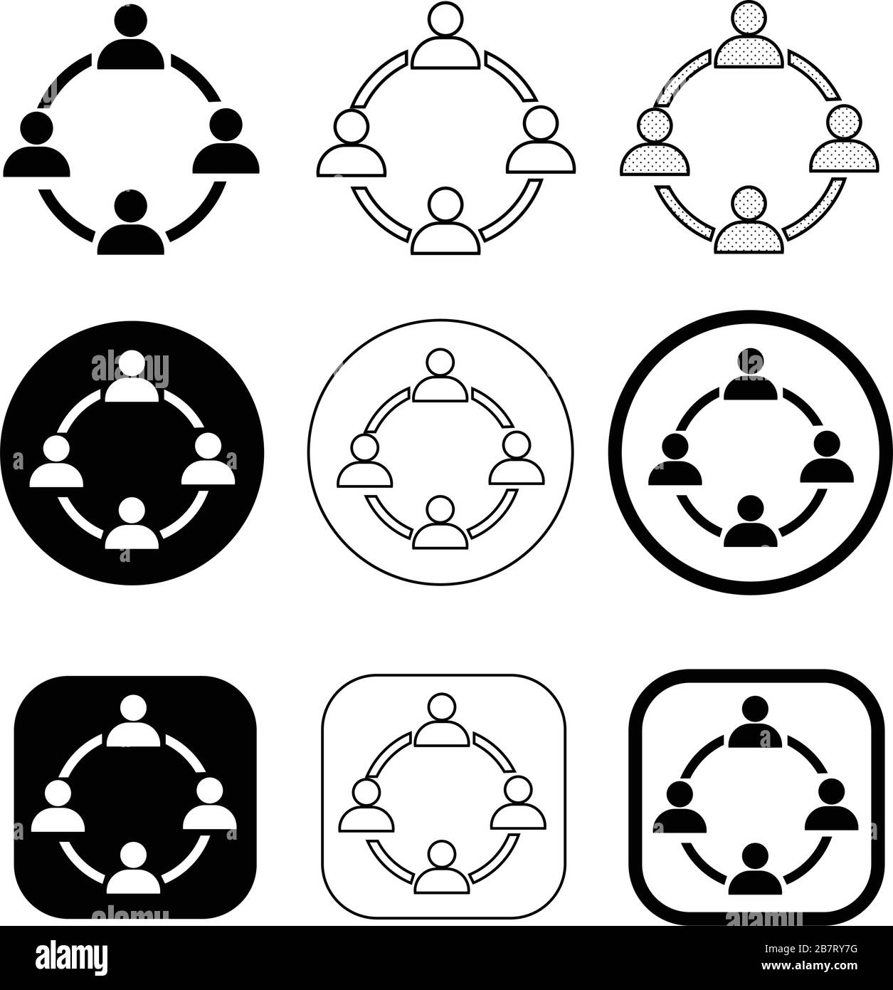Simple people network icon sign design Stock Vector Image & Art - Alamy