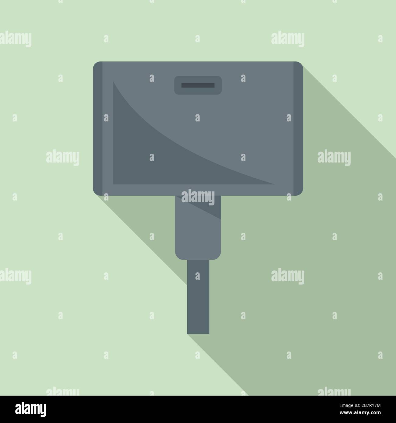 Wide adapter icon. Flat illustration of wide adapter vector icon for ...