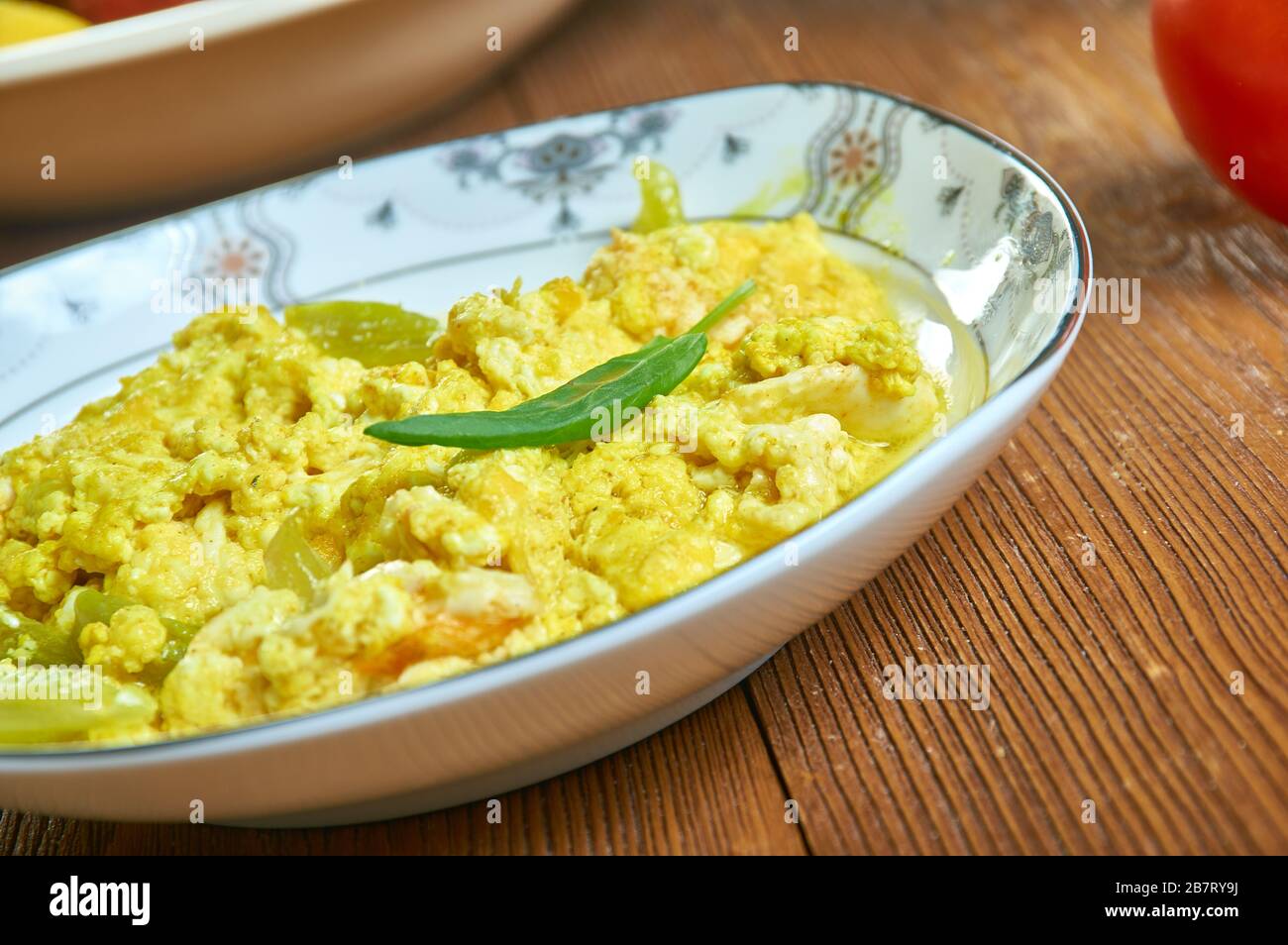 Enkulal firfir, tofu scramble, Ethiopian cuisine, Traditional assorted ...