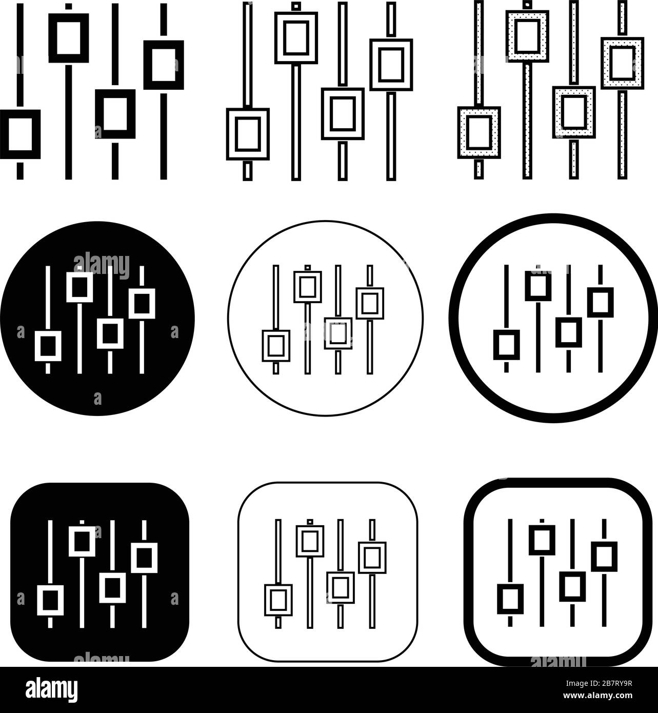 Simple control icon sign design Stock Vector Image & Art - Alamy