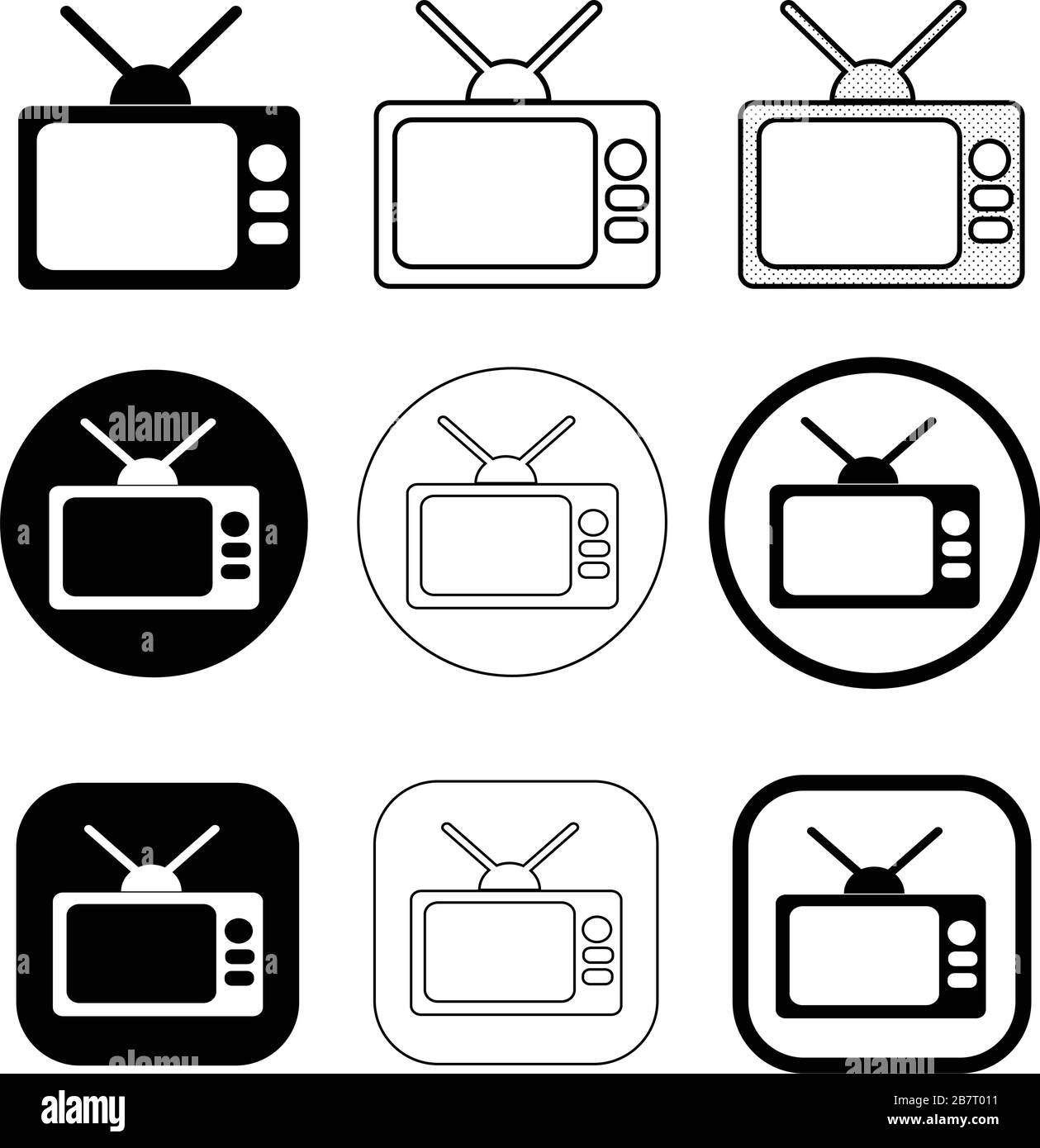 Simple tv icon sign design Stock Vector Image & Art - Alamy