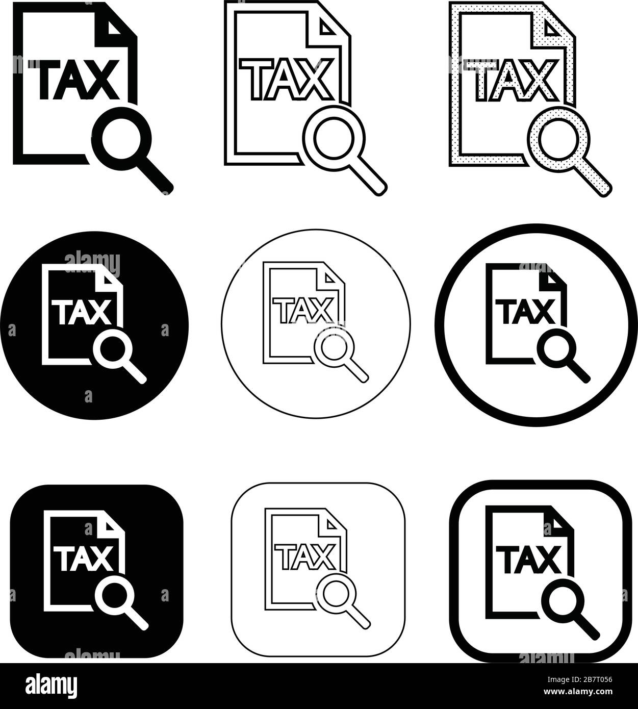 Simple tax icon sign design Stock Vector Image & Art - Alamy