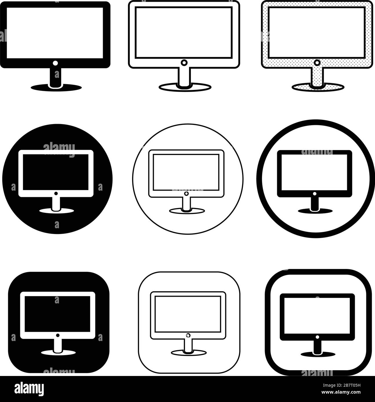 Simple tv icon sign design Stock Vector Image & Art - Alamy