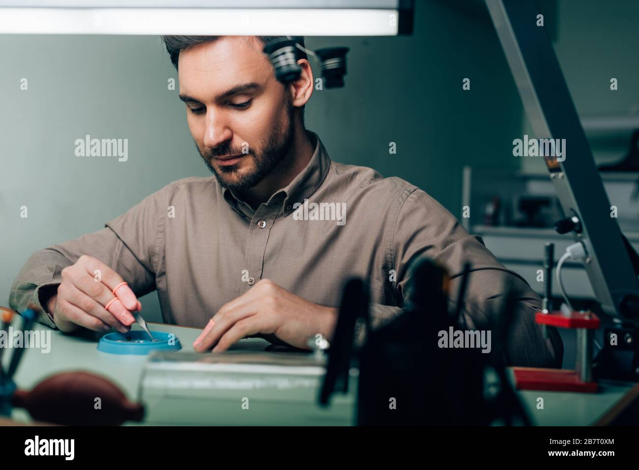 Watch parts hi-res stock photography and images - Alamy