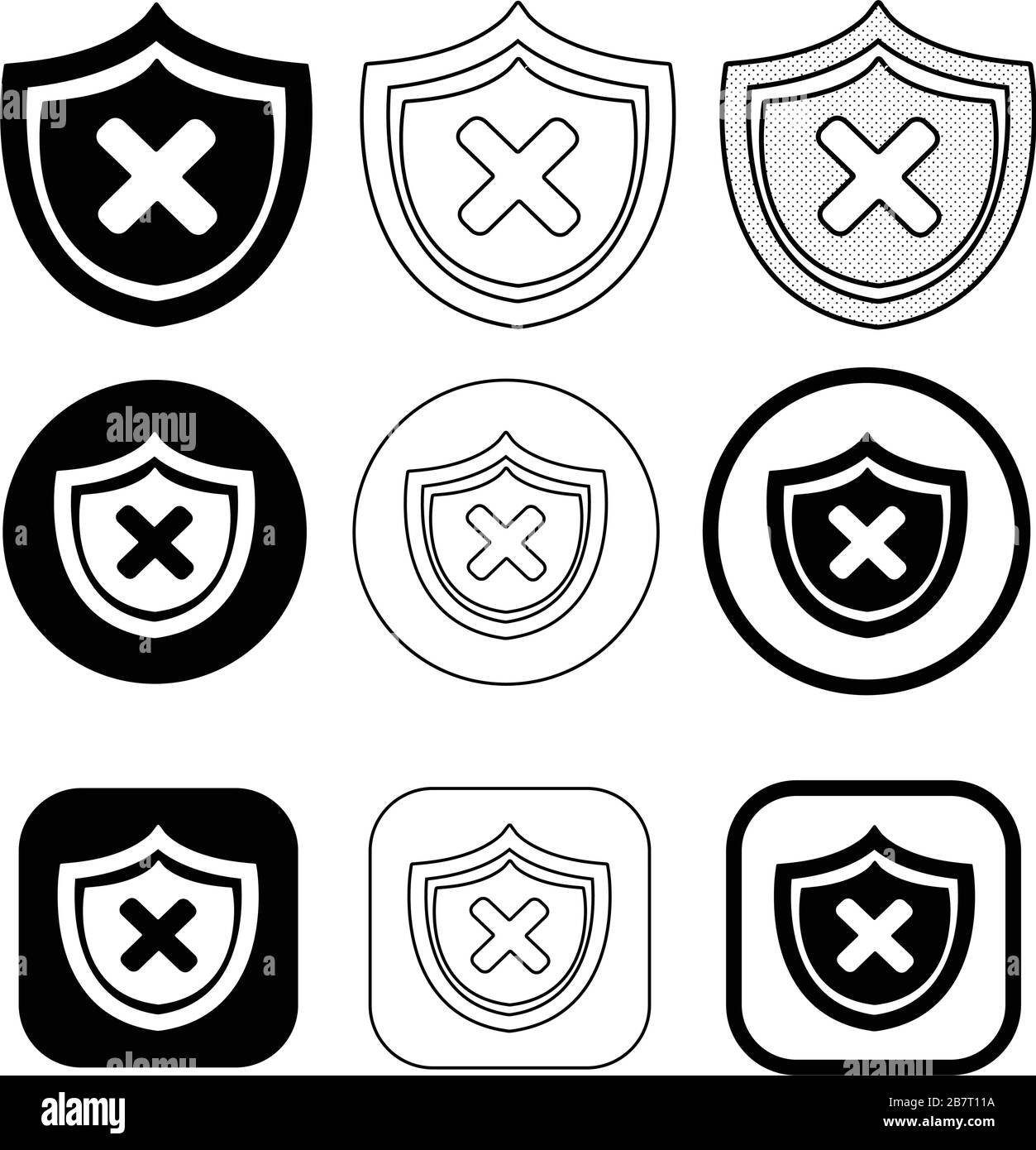 Simple Security icon sign design Stock Vector Image & Art - Alamy