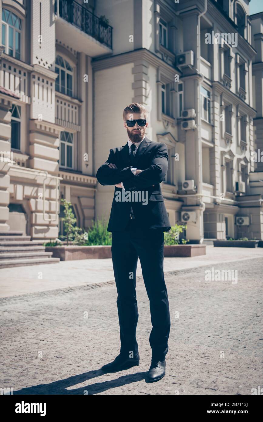 Agent Black Suit High Resolution Stock Photography and Images - Alamy