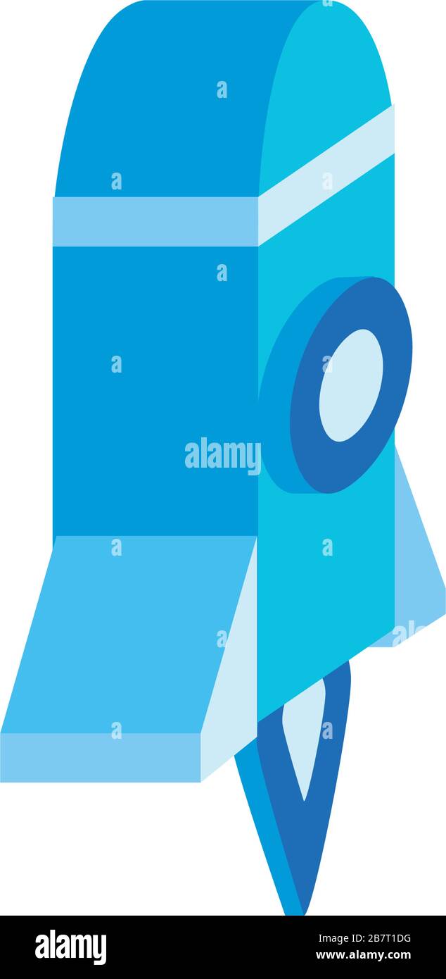 rocket launcher isometric style icon Stock Vector Image & Art - Alamy