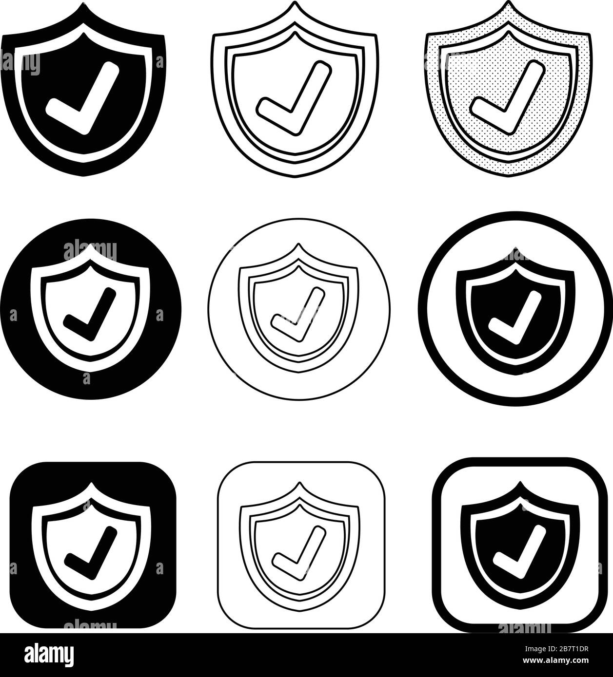 Simple Security icon sign design Stock Vector Image & Art - Alamy