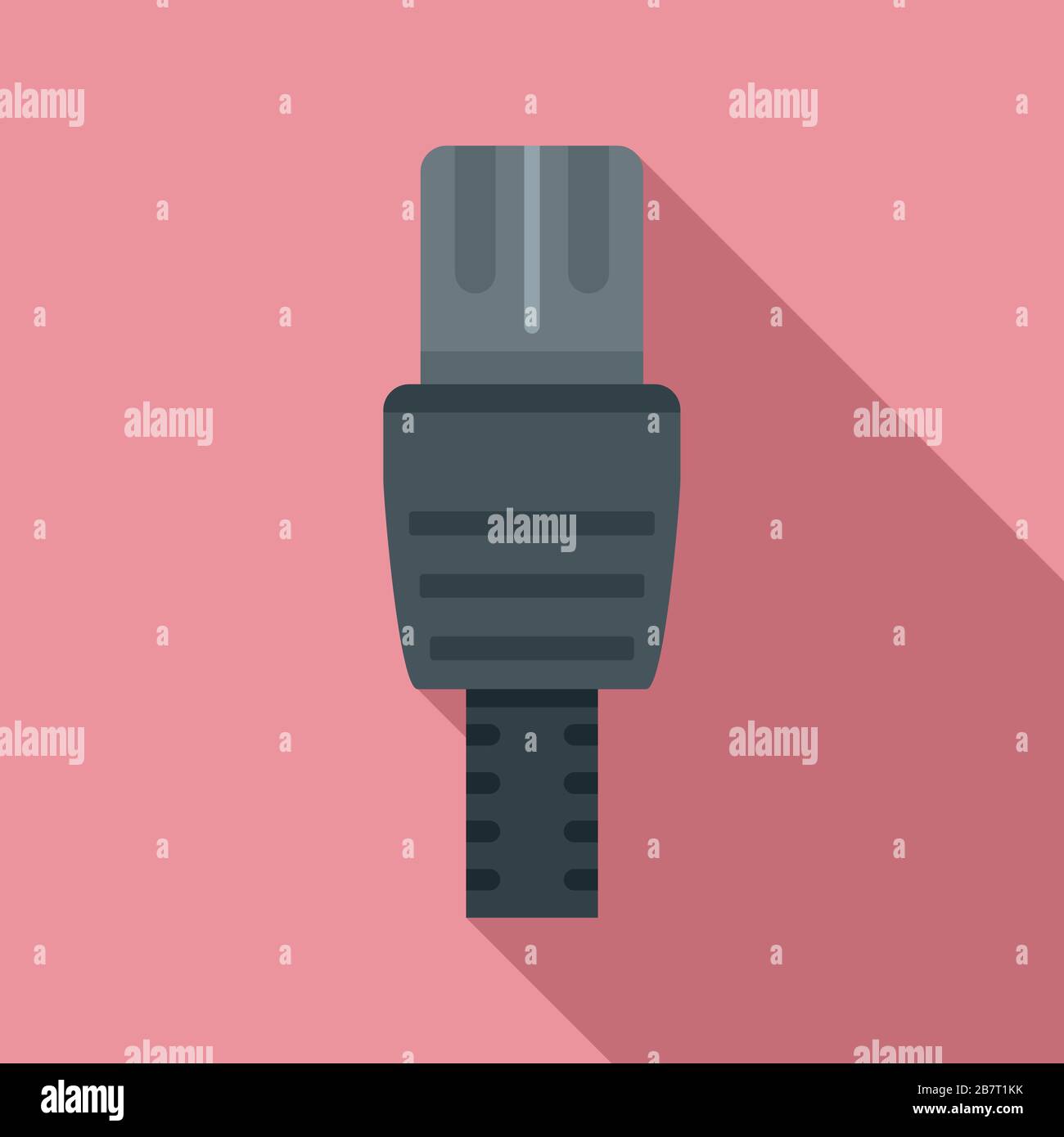 Lan cable icon. Flat illustration of lan cable vector icon for web ...