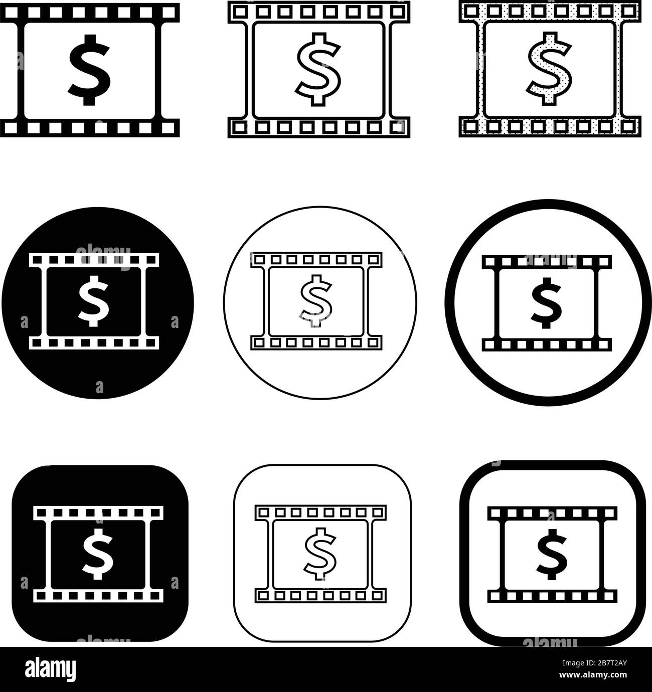 Simple Dollar money icon sign design Stock Vector Image & Art - Alamy
