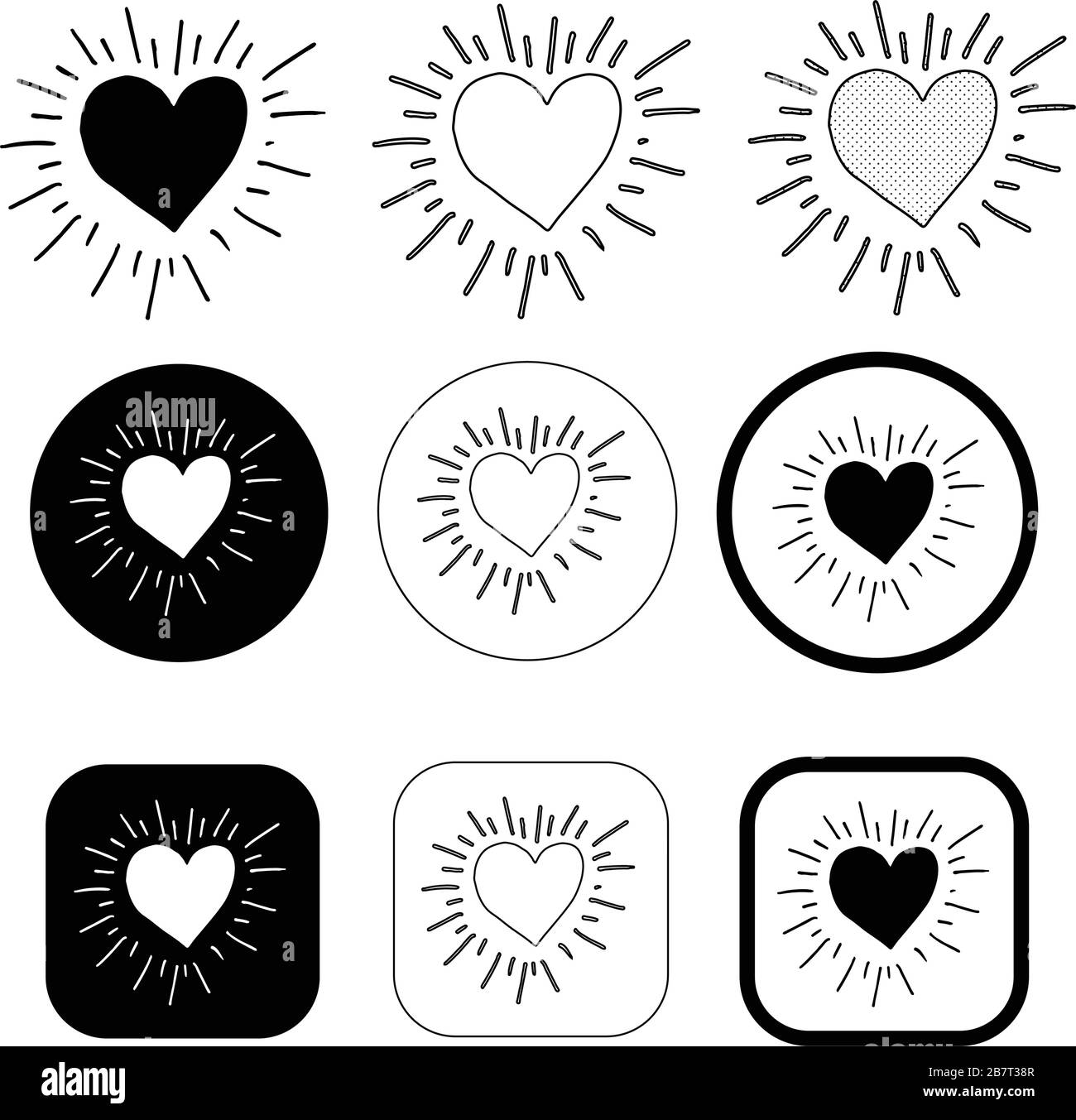 Simple heart icon sign design Stock Vector Image & Art - Alamy