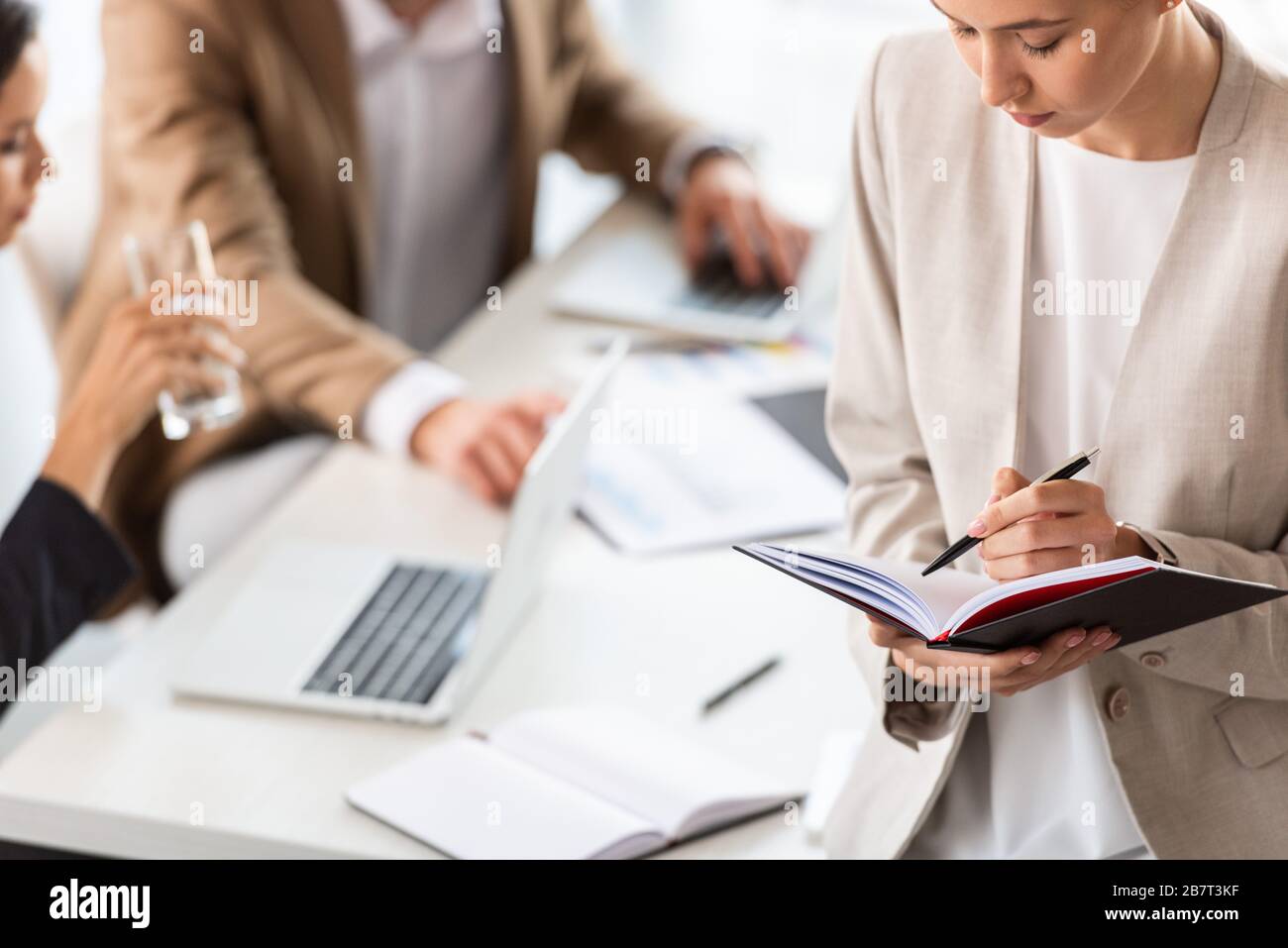 Conference textbook hi-res stock photography and images - Alamy