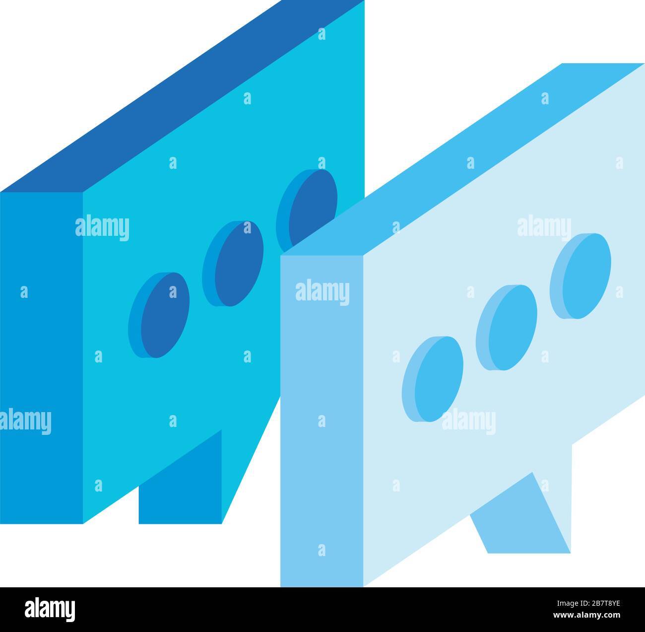 Cloud icon isometric style Stock Vector Images - Alamy