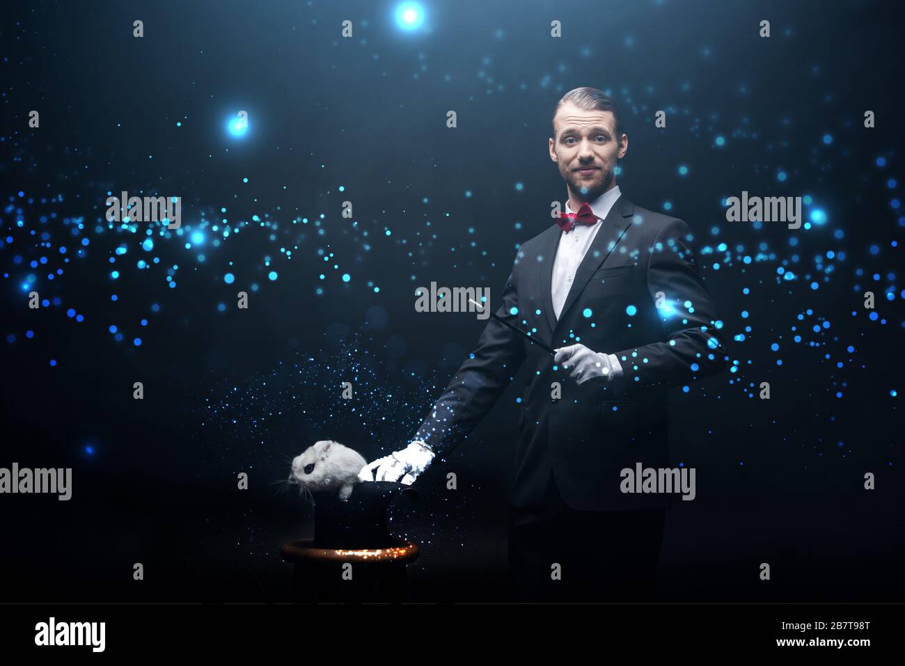 Smiling rabbit illustration hi-res stock photography and images - Alamy