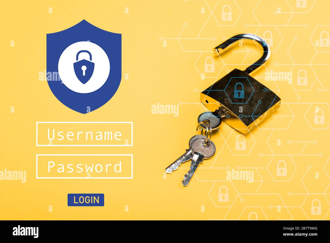 Login symbols hi-res stock photography and images - Alamy