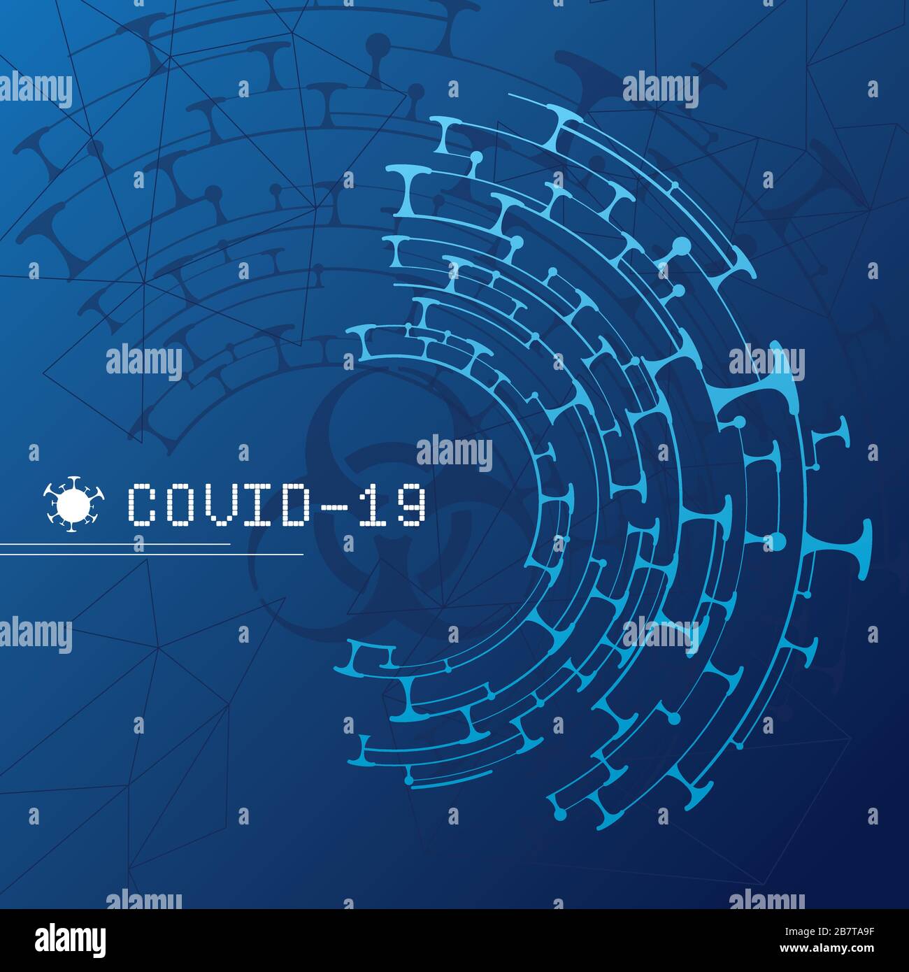 Influenza virus danger sign Stock Vector Images - Alamy