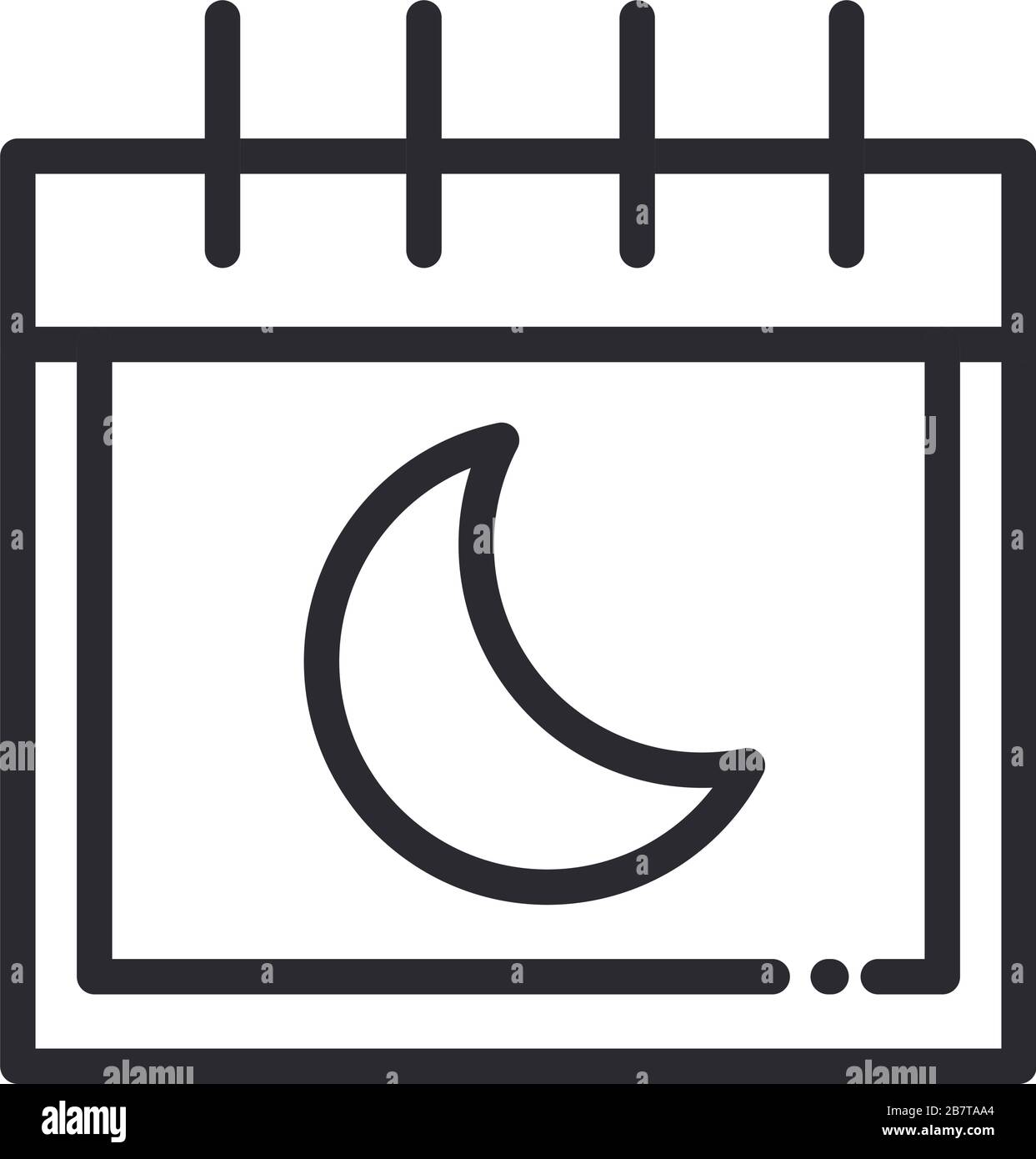 muslim calendar ramadan arabic islamic celebration vector illustration ...