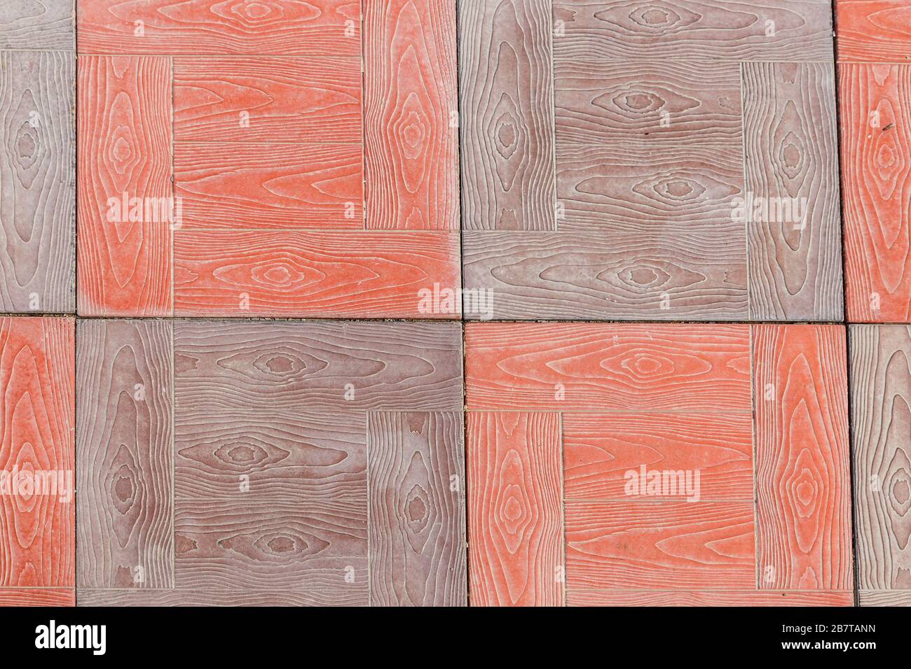red and brown floor tiles, tile background Stock Photo - Alamy