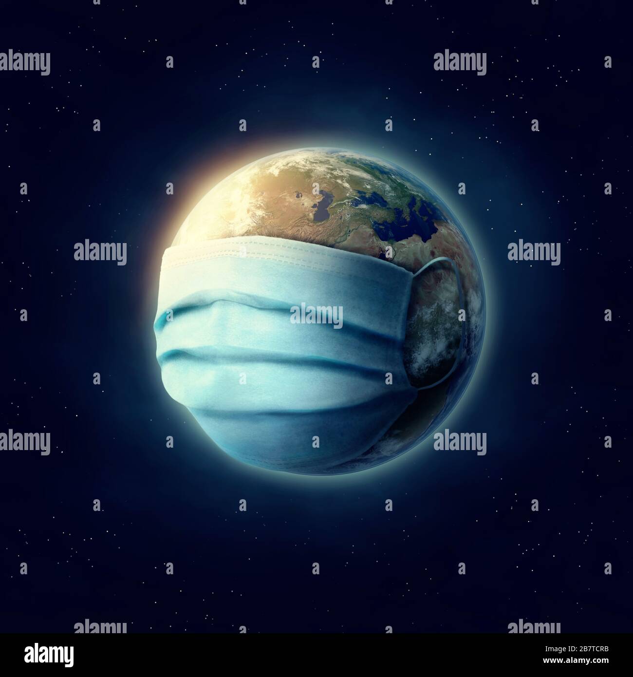 Surgical mask earth hi-res stock photography and images - Alamy