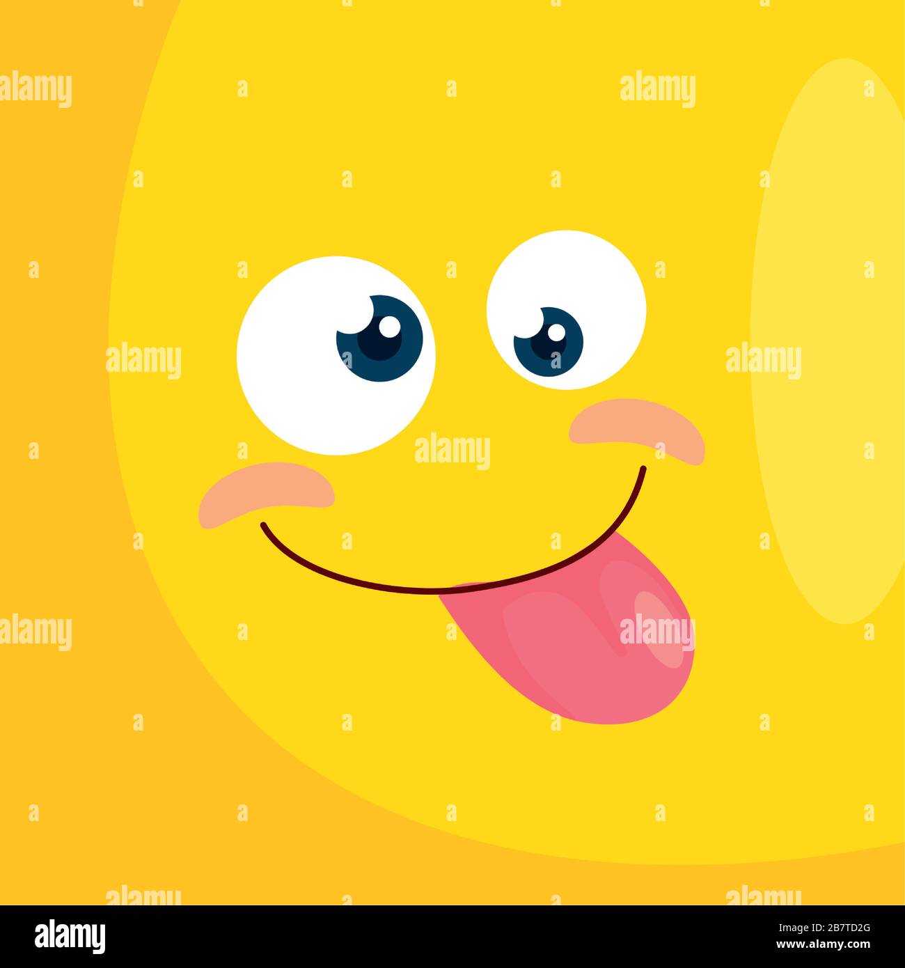background of emoticon crazy icon Stock Vector Image & Art - Alamy