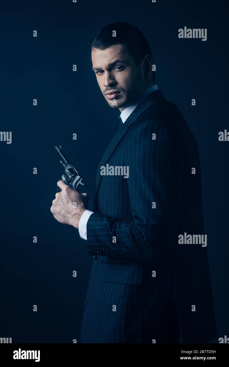 Mobsters With Guns Background