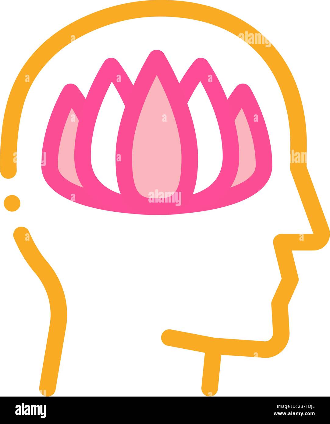 Shaman Man Icon Vector Outline Illustration Stock Vector Image & Art ...