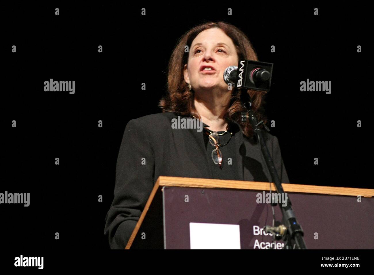 New York, NY, USA. 18 January, 2010. President of BAM, Karen Hopkins at ...