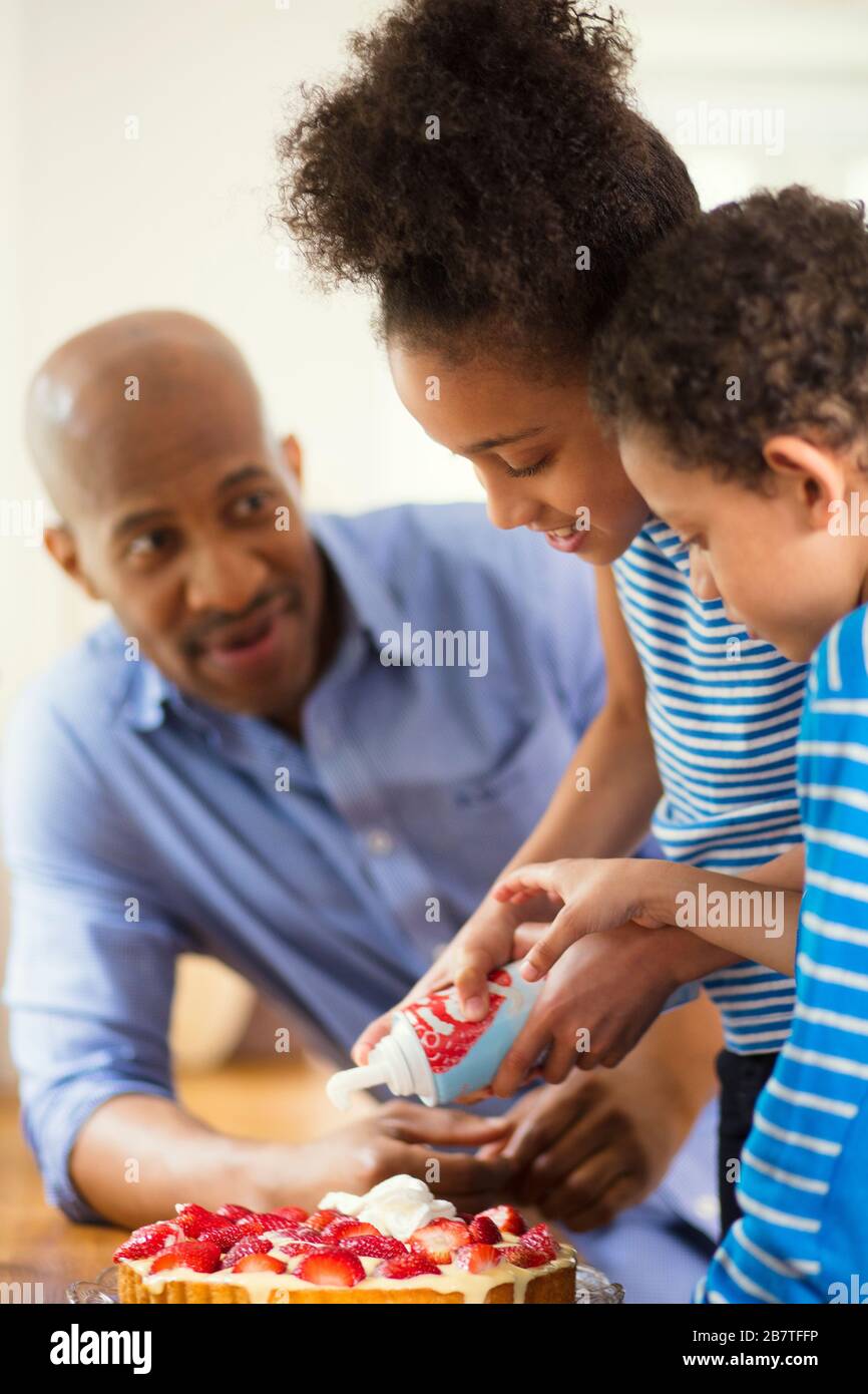 African american child 8 9 family hi-res stock photography and images ...