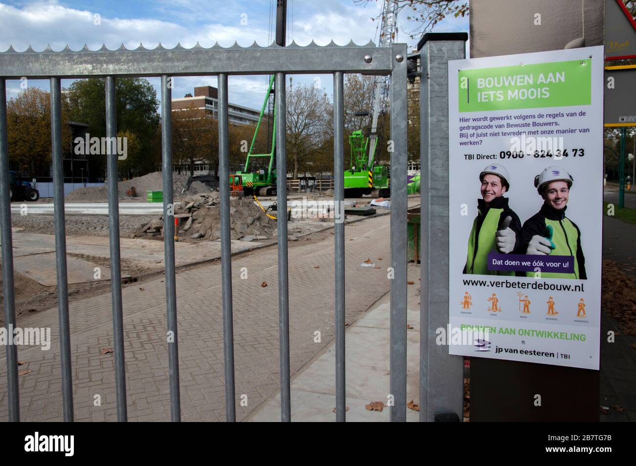 Billboard JP Van Eesteren At Amsterdam The Netherlands 2019 Stock Photo - Alamy