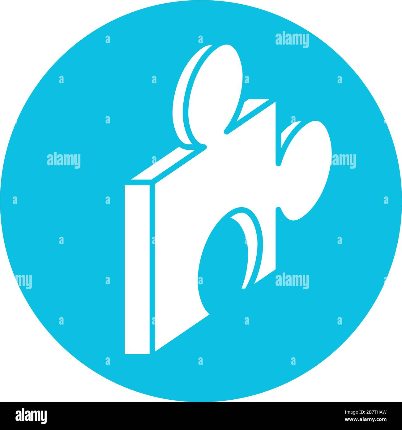 puzzle game block style icon Stock Vector Image & Art - Alamy