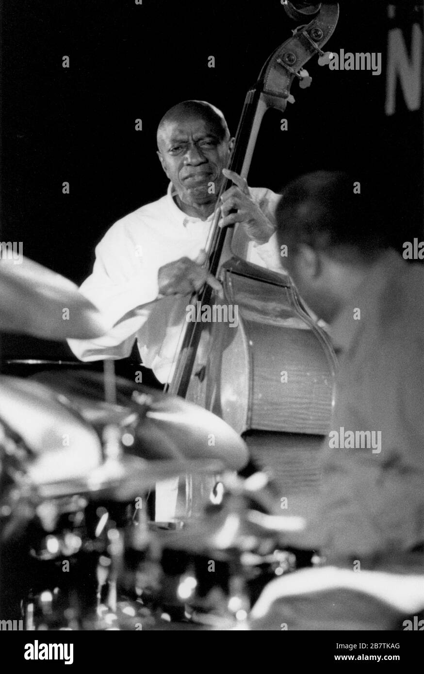 Reggie Workman, North Sea Jazz, The Hague, Netherlands, 2001 Stock ...