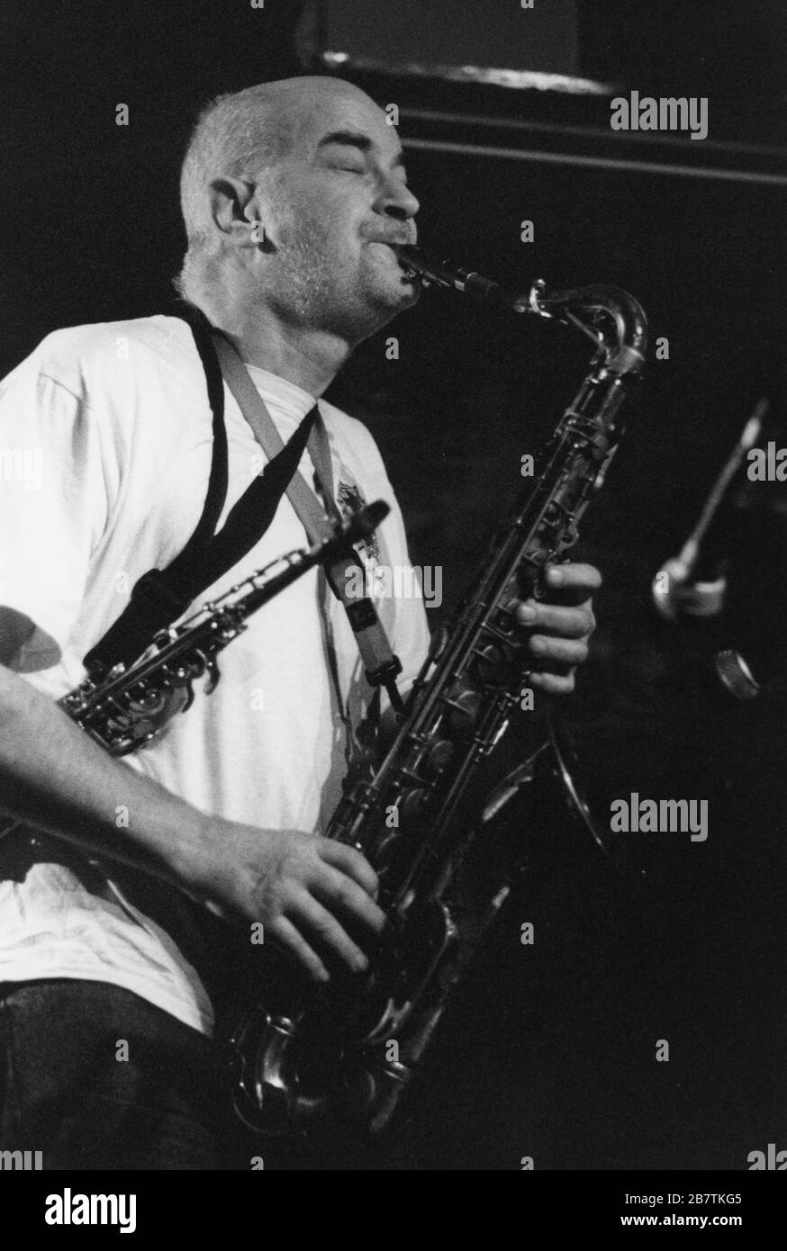 Dick Heckstall-Smith, 1995 Stock Photo - Alamy