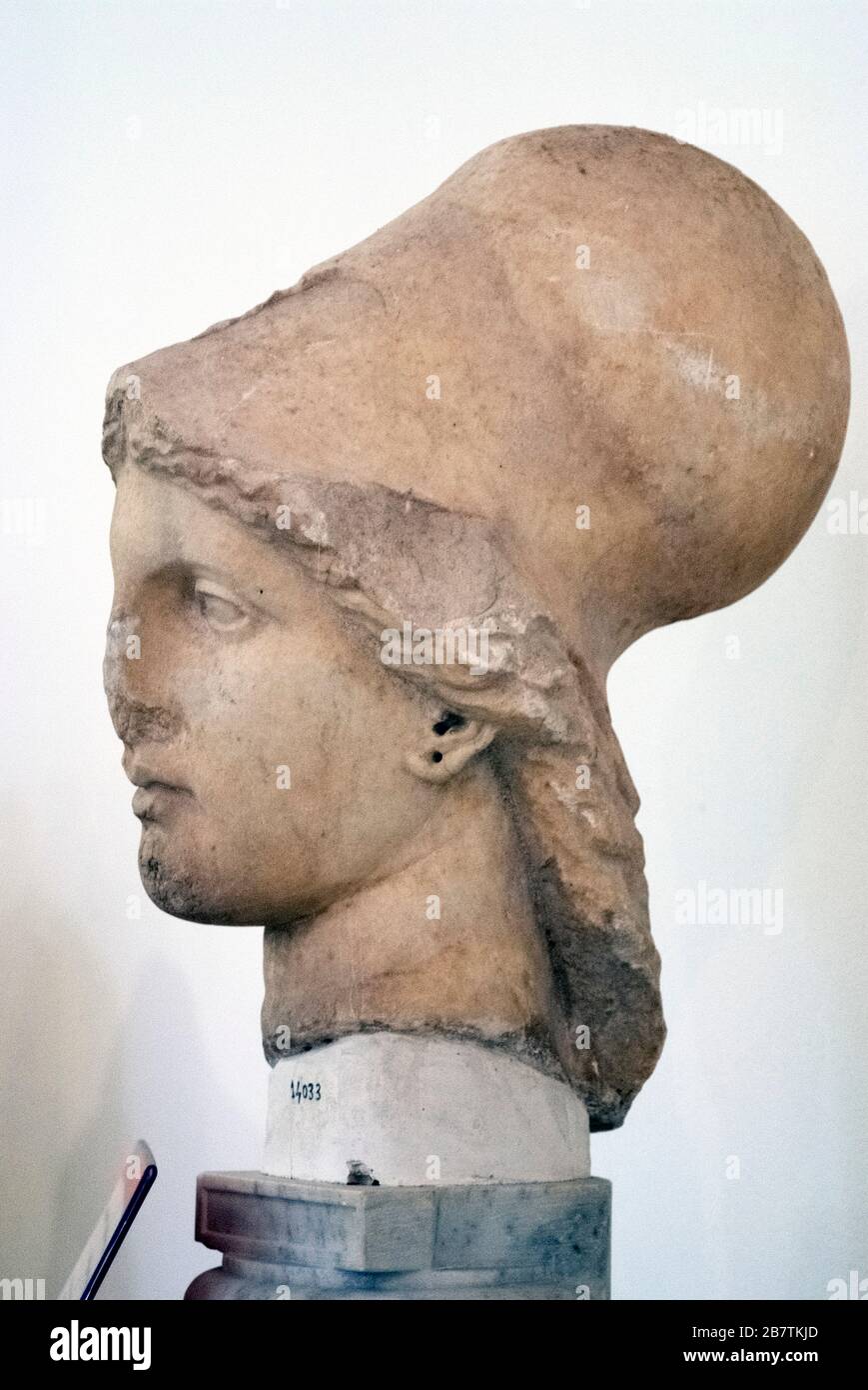 Head of Livius, ancient Roman sculpture, currently in the ...