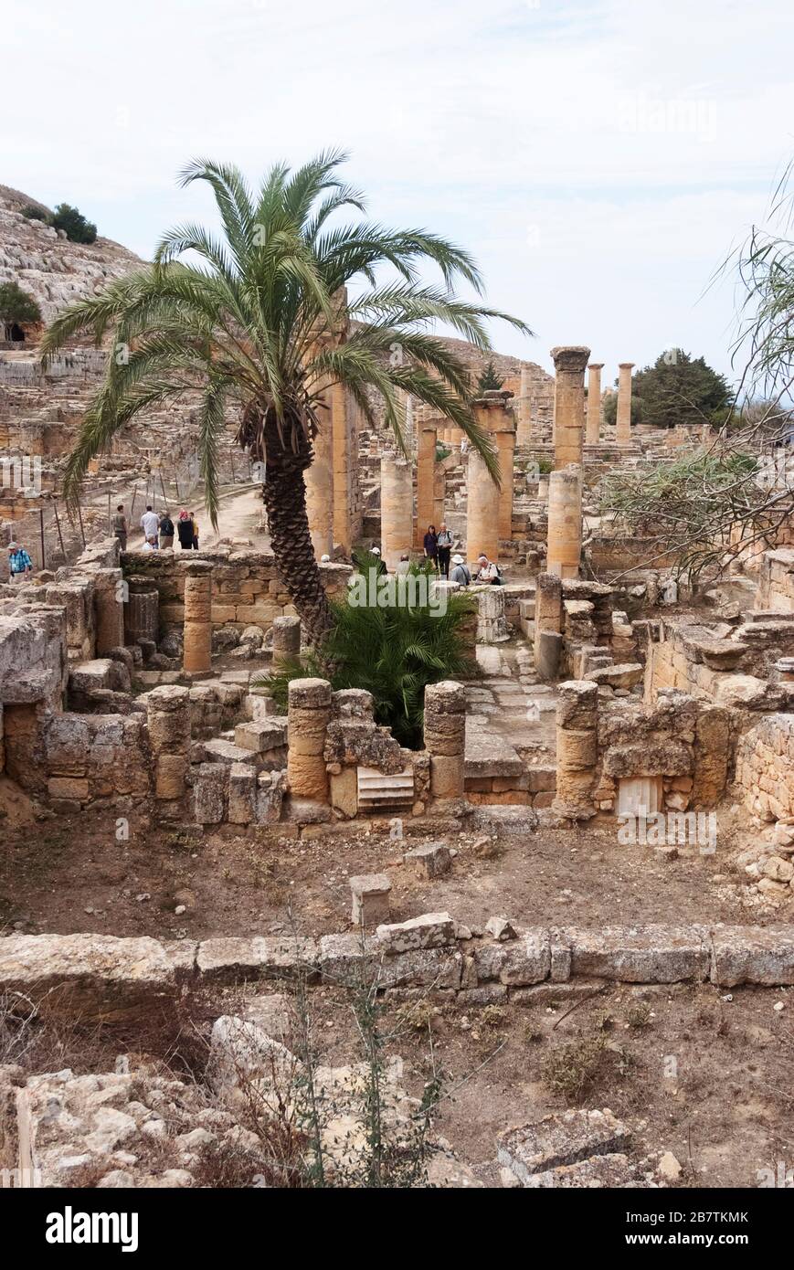 The ancient Greco/Roman Sanctuary of Apollo temple at the UNESCO ...
