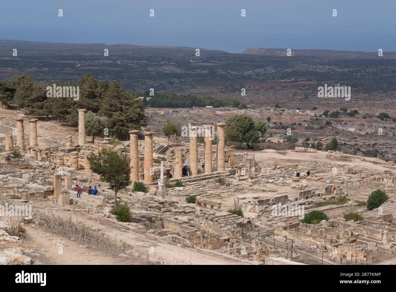 The ancient Greco/Roman Sanctuary of Apollo temple at the UNESCO ...
