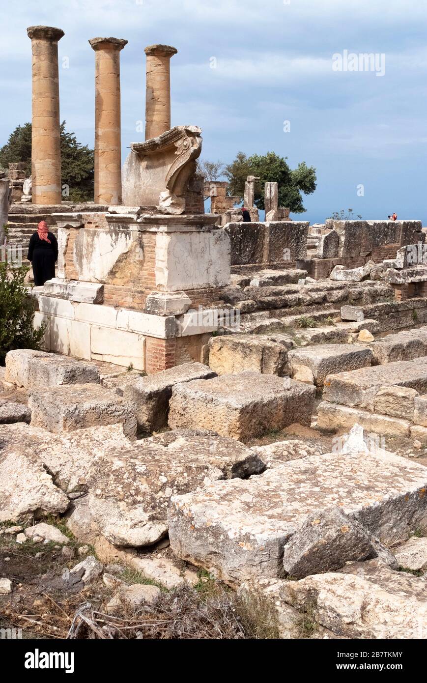The ancient Greco/Roman Sanctuary of Apollo temple at the UNESCO ...