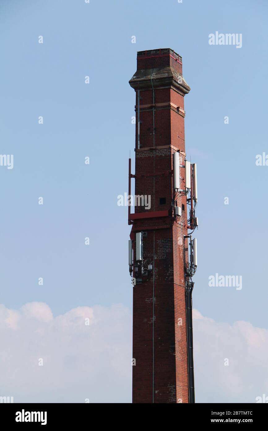 Tall brick chimney hi-res stock photography and images - Alamy