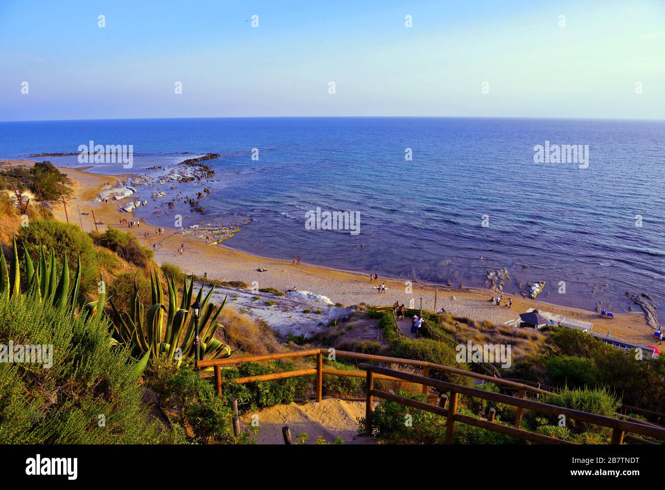 stair of the turks (Scala dei Turchi) mediterranean Beach Agrigento ...