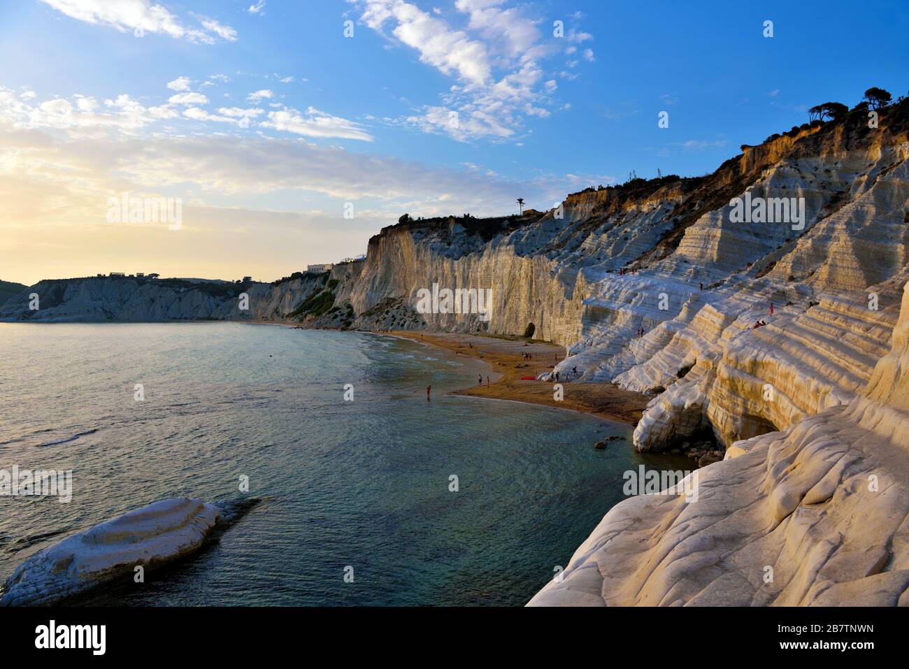 stair of the turks (Scala dei Turchi) mediterranean Beach Agrigento ...