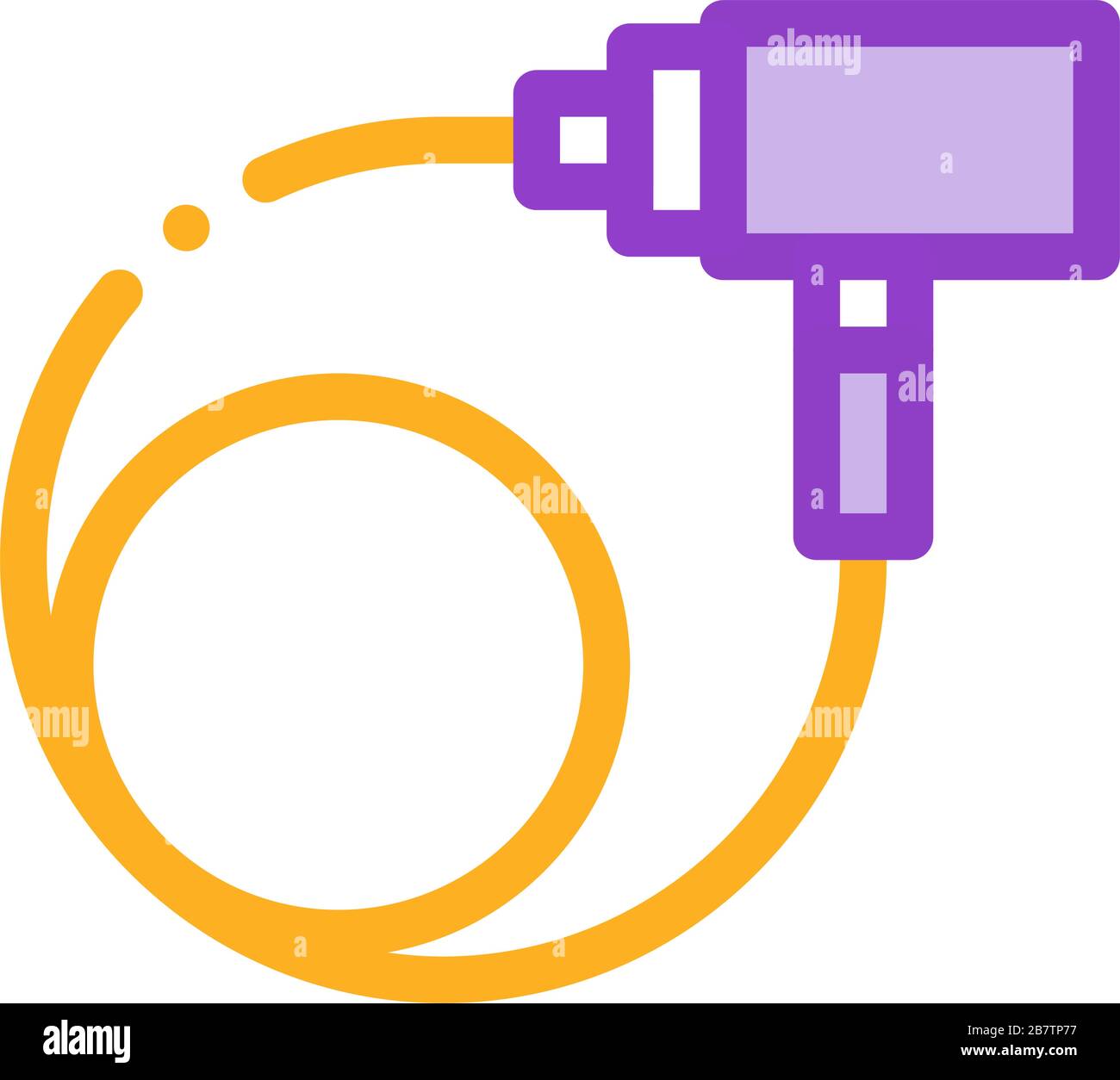 Bike Lock Icon Vector Outline Illustration Stock Vector Image & Art - Alamy