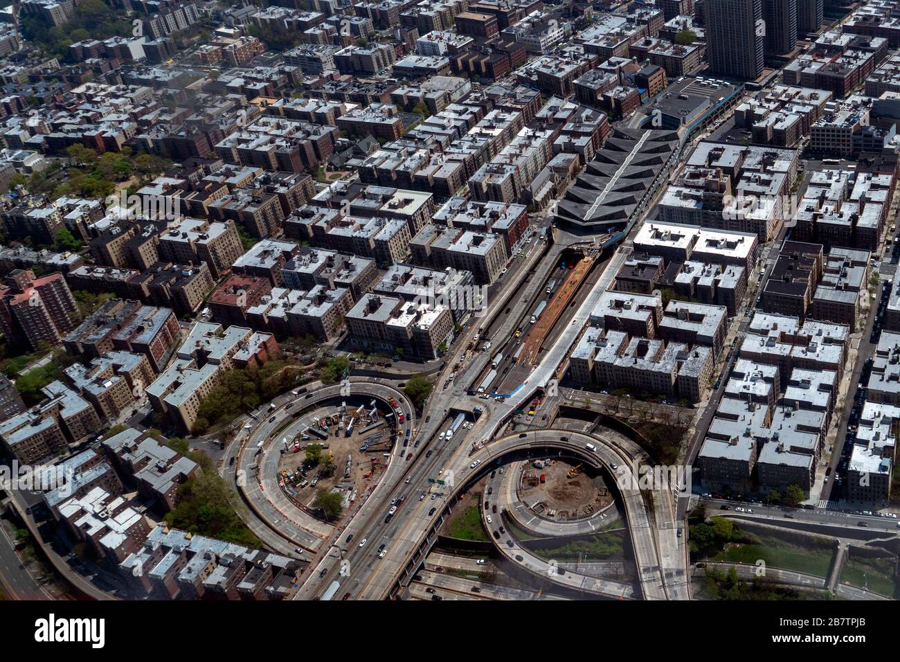 Bronx river aerial hi-res stock photography and images - Alamy