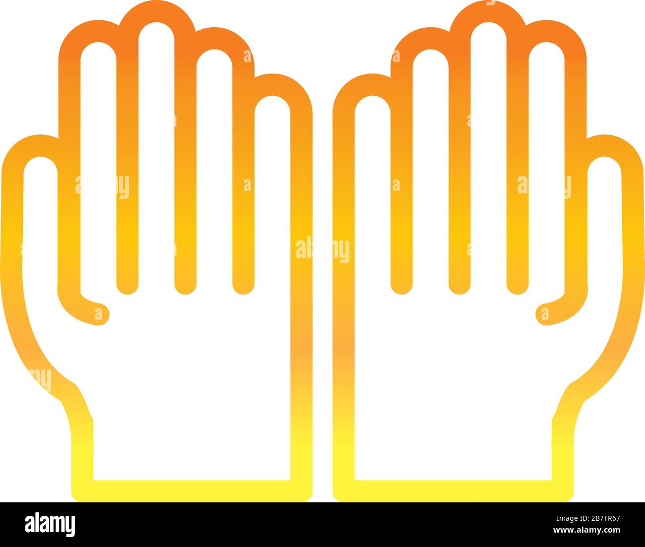 open hands gesture palm traditional ramadan arabic islamic celebration ...